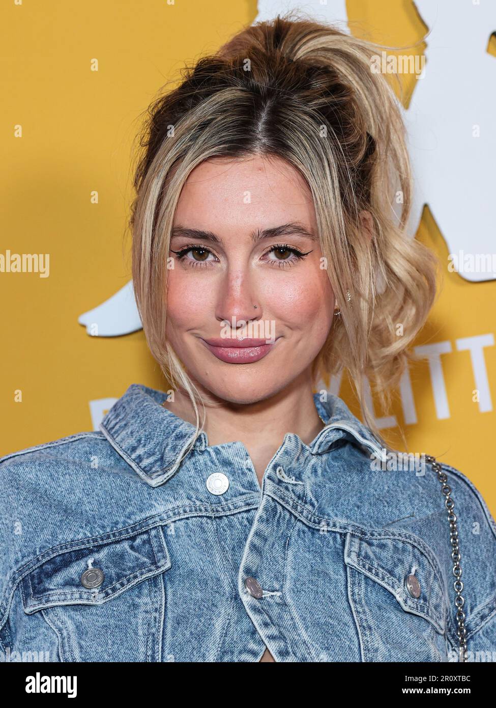 HOLLYWOOD, LOS ANGELES, CALIFORNIA, USA - MAY 09: Carly Sutherland ...