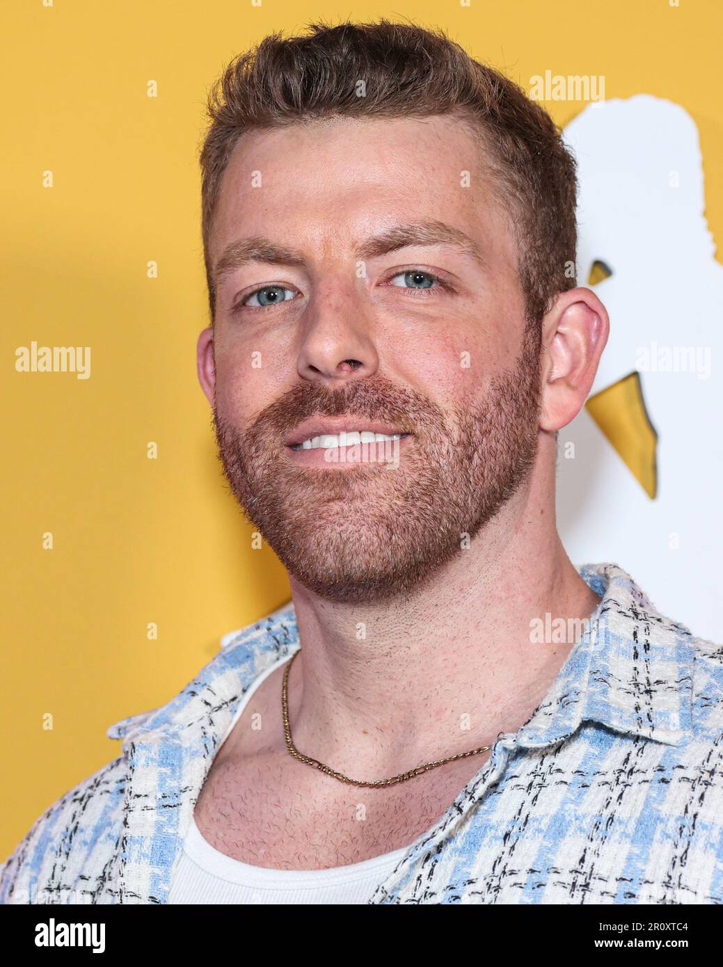 HOLLYWOOD, LOS ANGELES, CALIFORNIA, USA - MAY 09: Damian Powers arrives ...