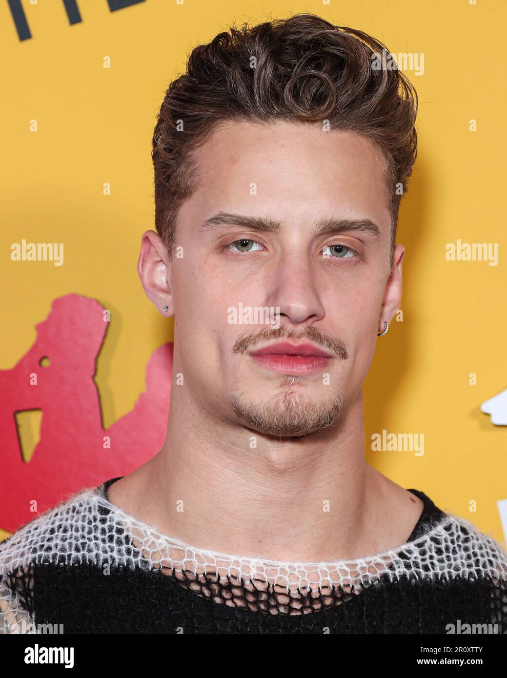 HOLLYWOOD, LOS ANGELES, CALIFORNIA, USA - MAY 09: Nic Birchall arrives ...