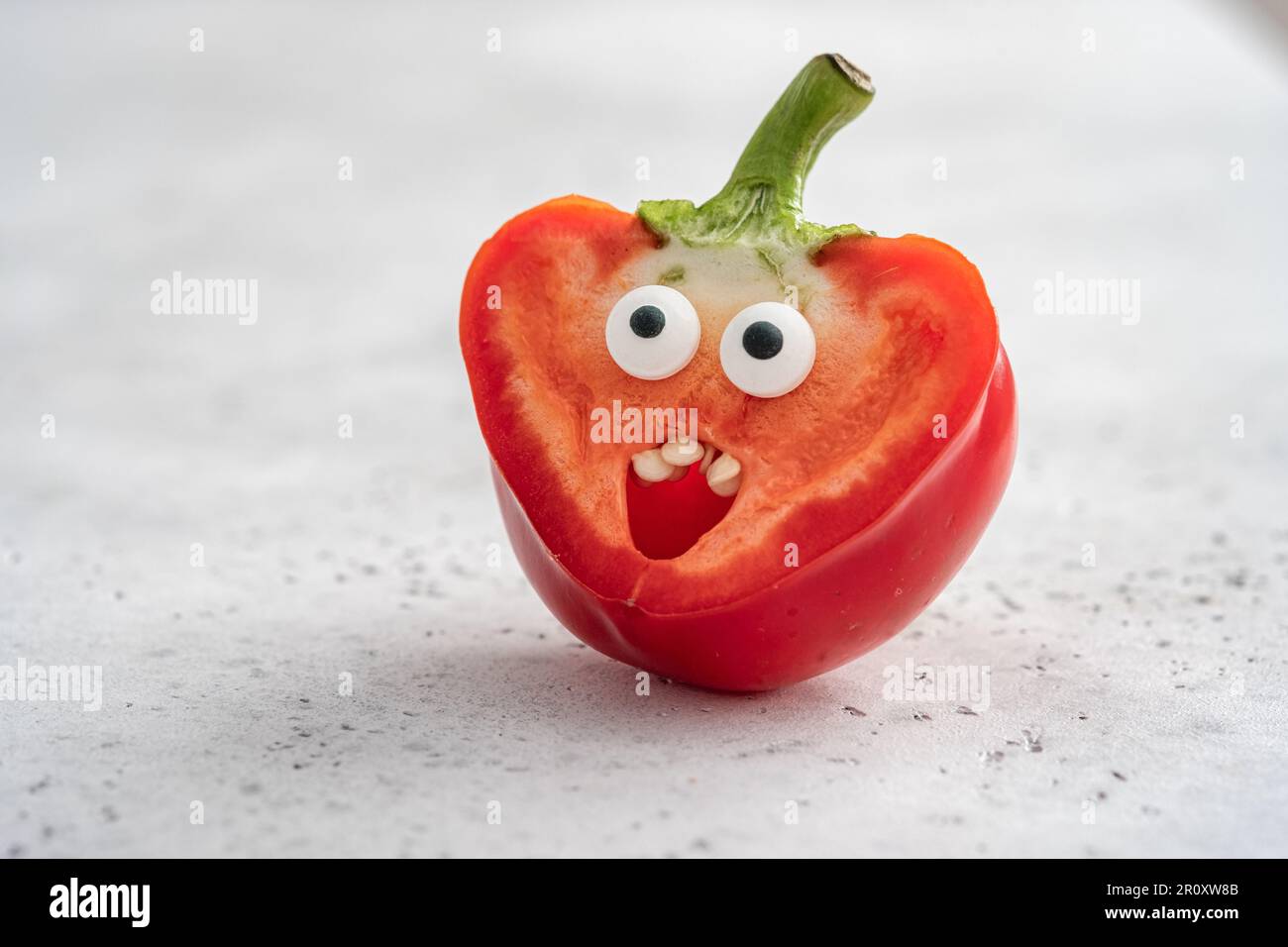 Funny bell pepper cartoon character hi-res stock photography and images ...