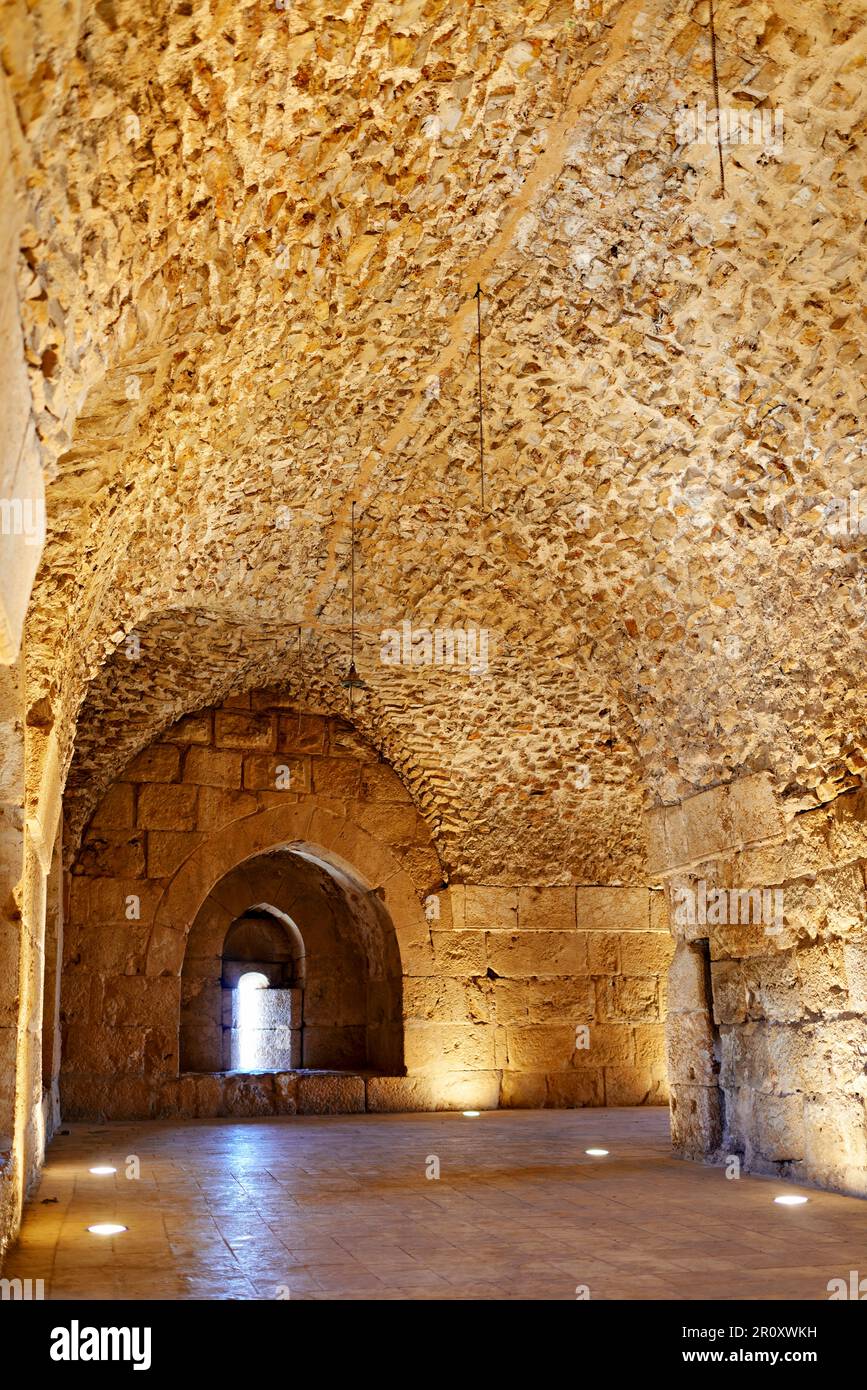 Jordan. Ajloun castle Stock Photo - Alamy
