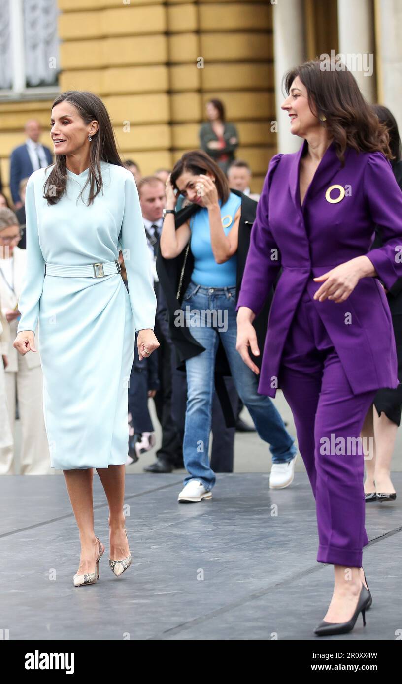 Zagreb, Croatia. 10th May, 2023. First Lady of Croatia Sanja Music ...