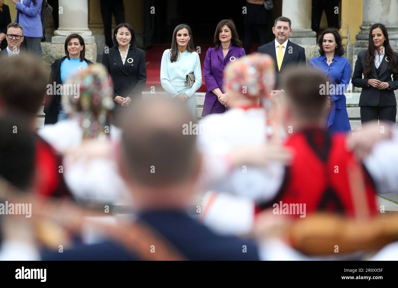 Zagreb, Croatia. 10th May, 2023. First Lady of Croatia Sanja Music ...