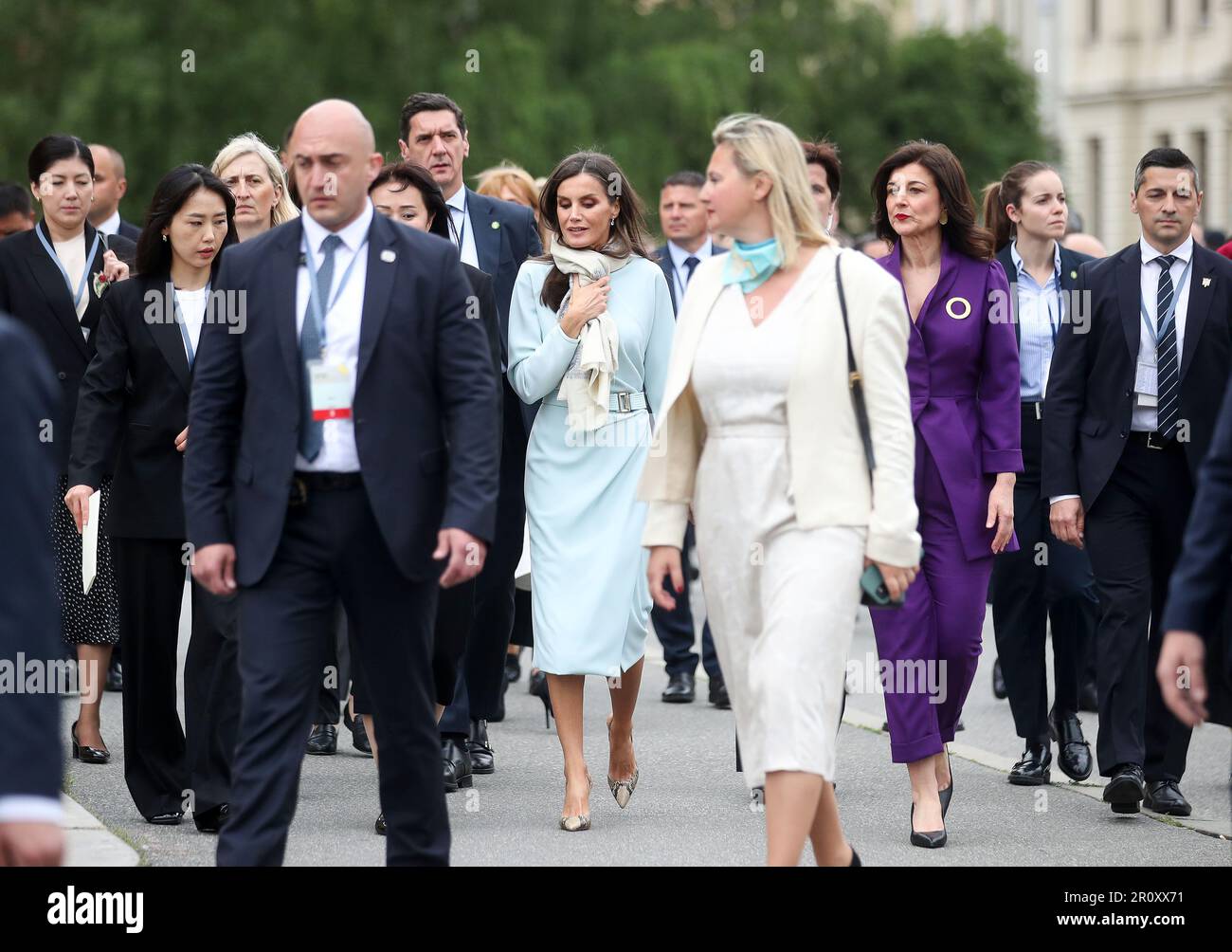 Zagreb, Croatia. 10th May, 2023. First Lady of Croatia Sanja Music ...