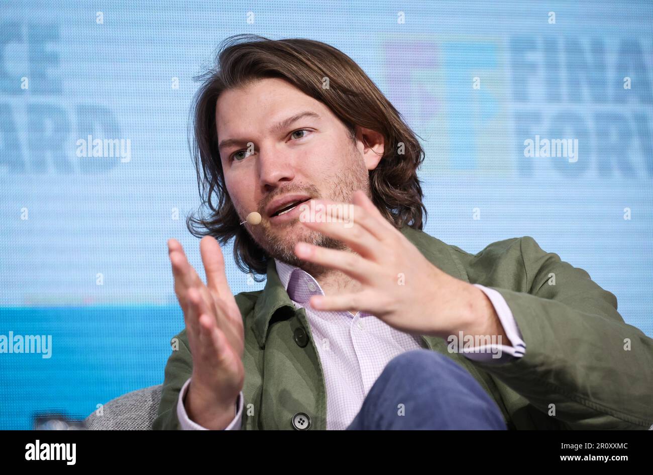 Hamburg, Germany. 10th May, 2023. Valentin Stalf, CEO and co-founder of ...