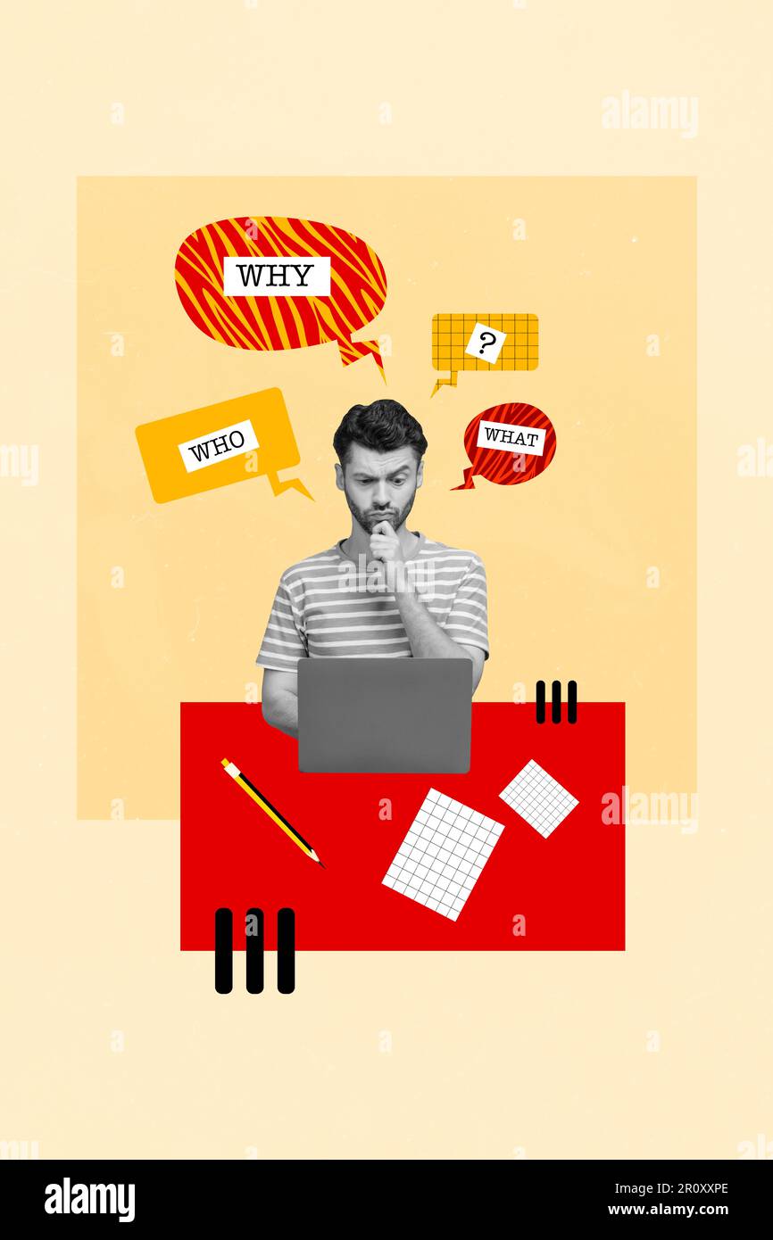 Man question mark guess who hi-res stock photography and images - Alamy