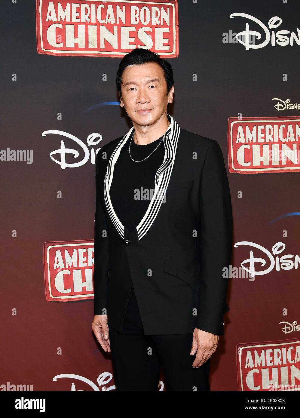 Chin Han attends the premiere of the Disney+ original series "American ...