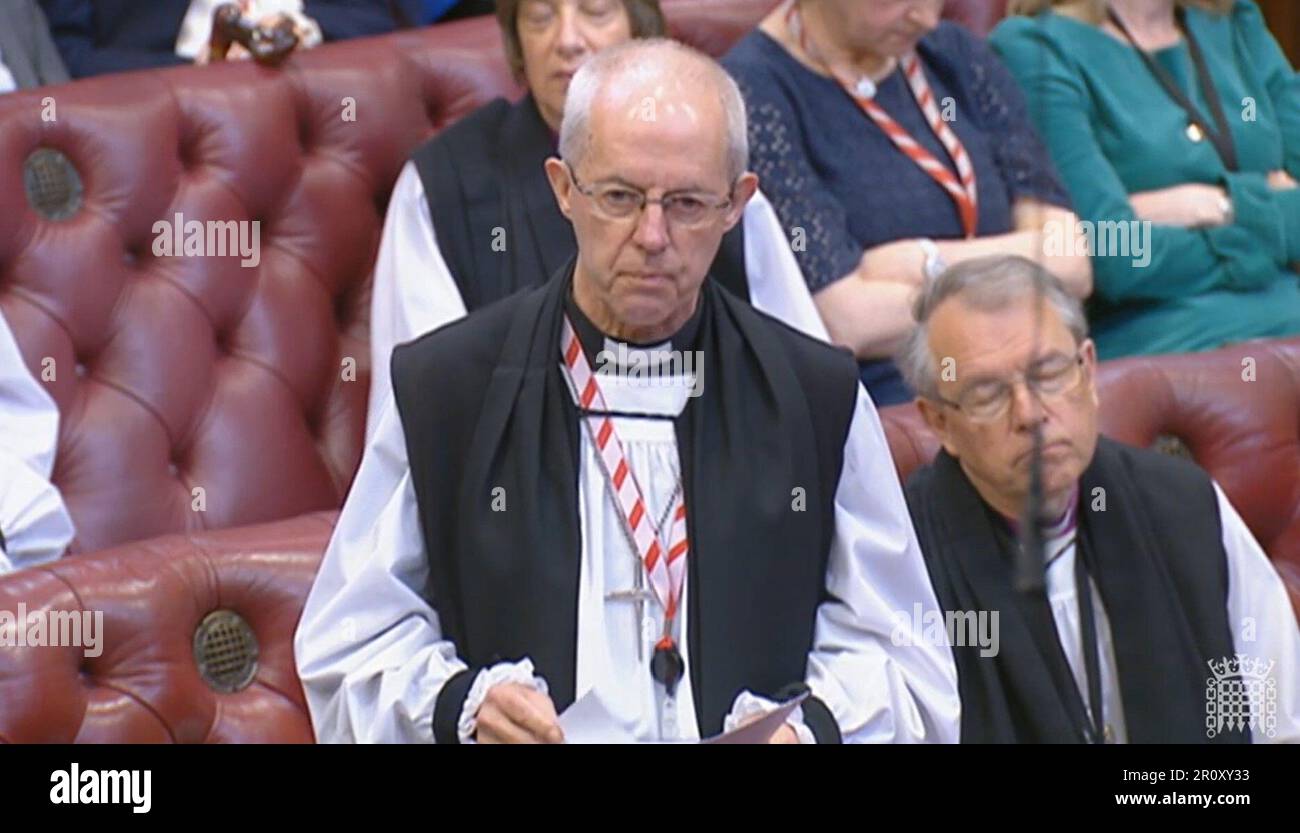 Justin welby house of lords 2023 hi-res stock photography and images ...