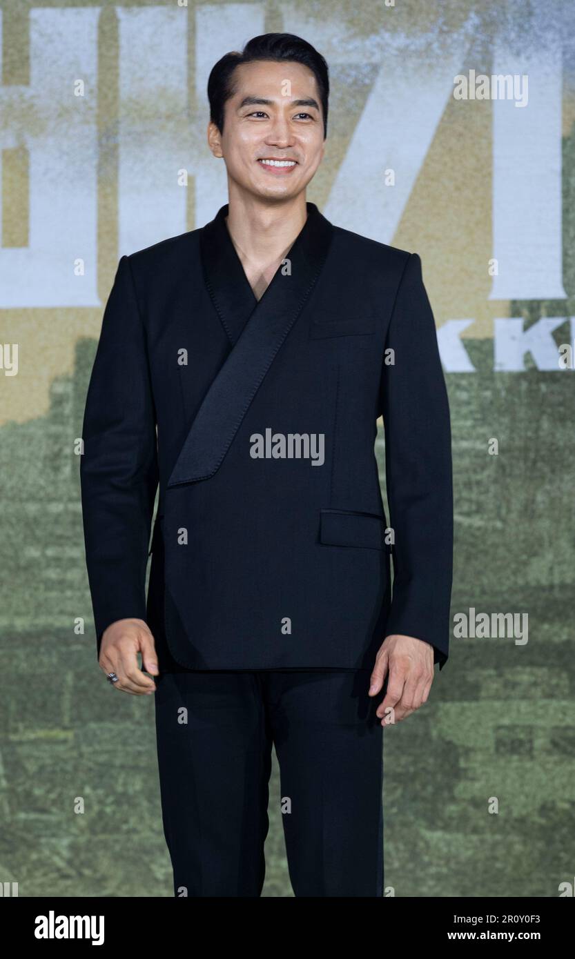 10 May 2023 – Seoul, South Korea: South Korean actor Song Seung-heon ...