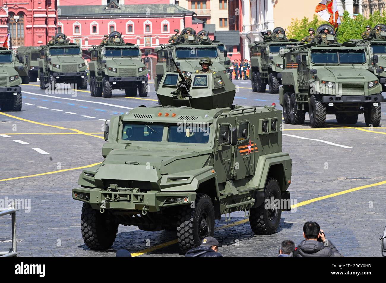 Military parade on Red Square dedicated to the 78th anniversary of the ...
