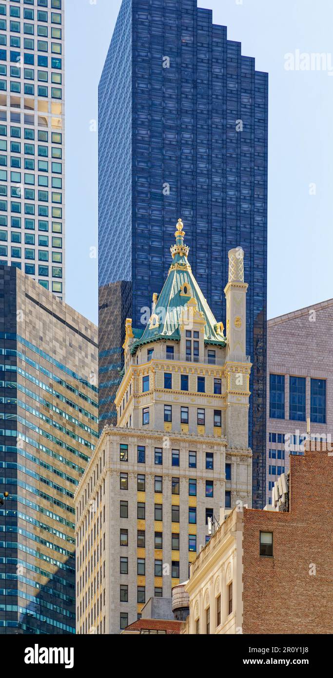The Heckscher Building became known as the Crown Building because the ...