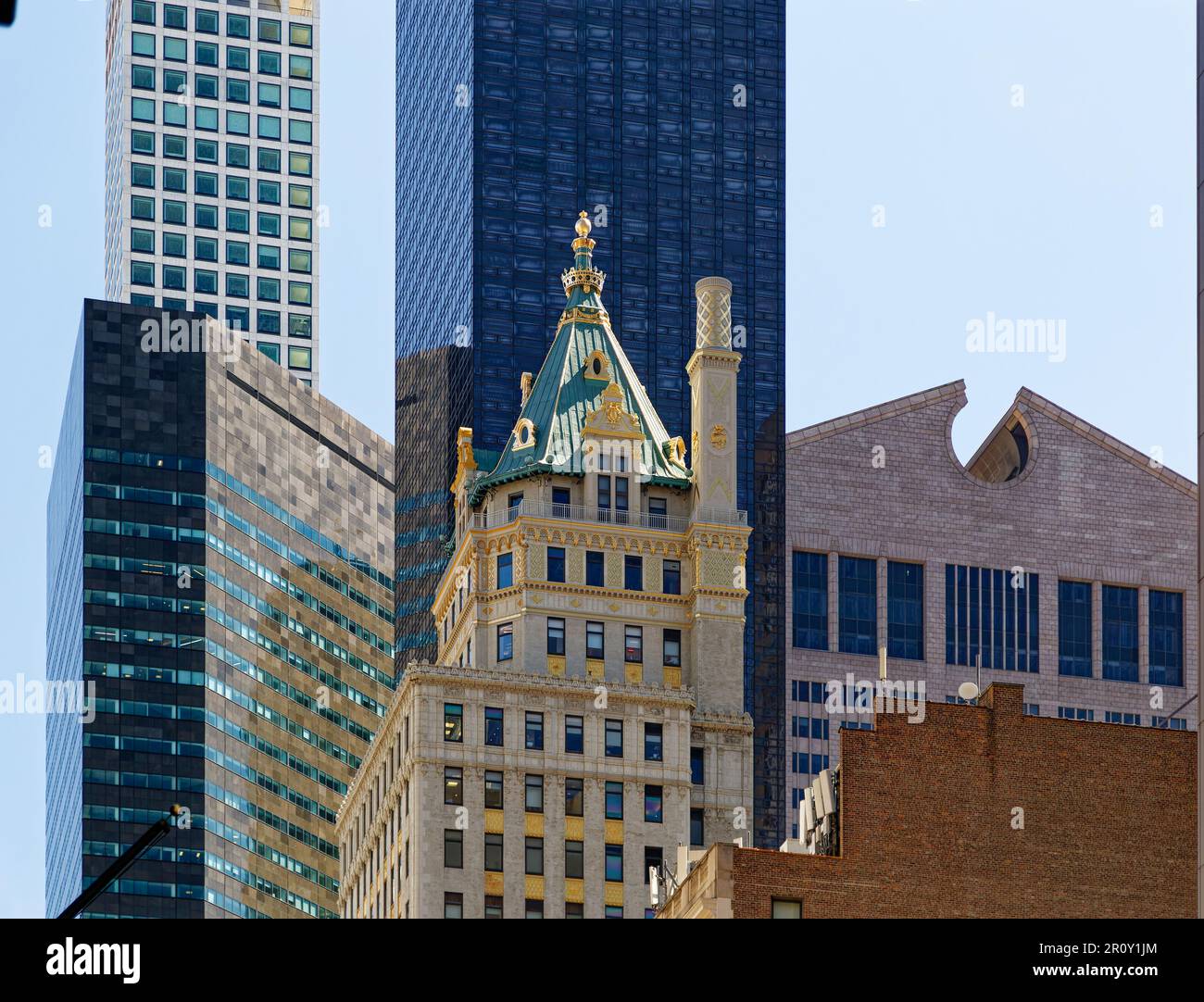 The Heckscher Building became known as the Crown Building because the ...