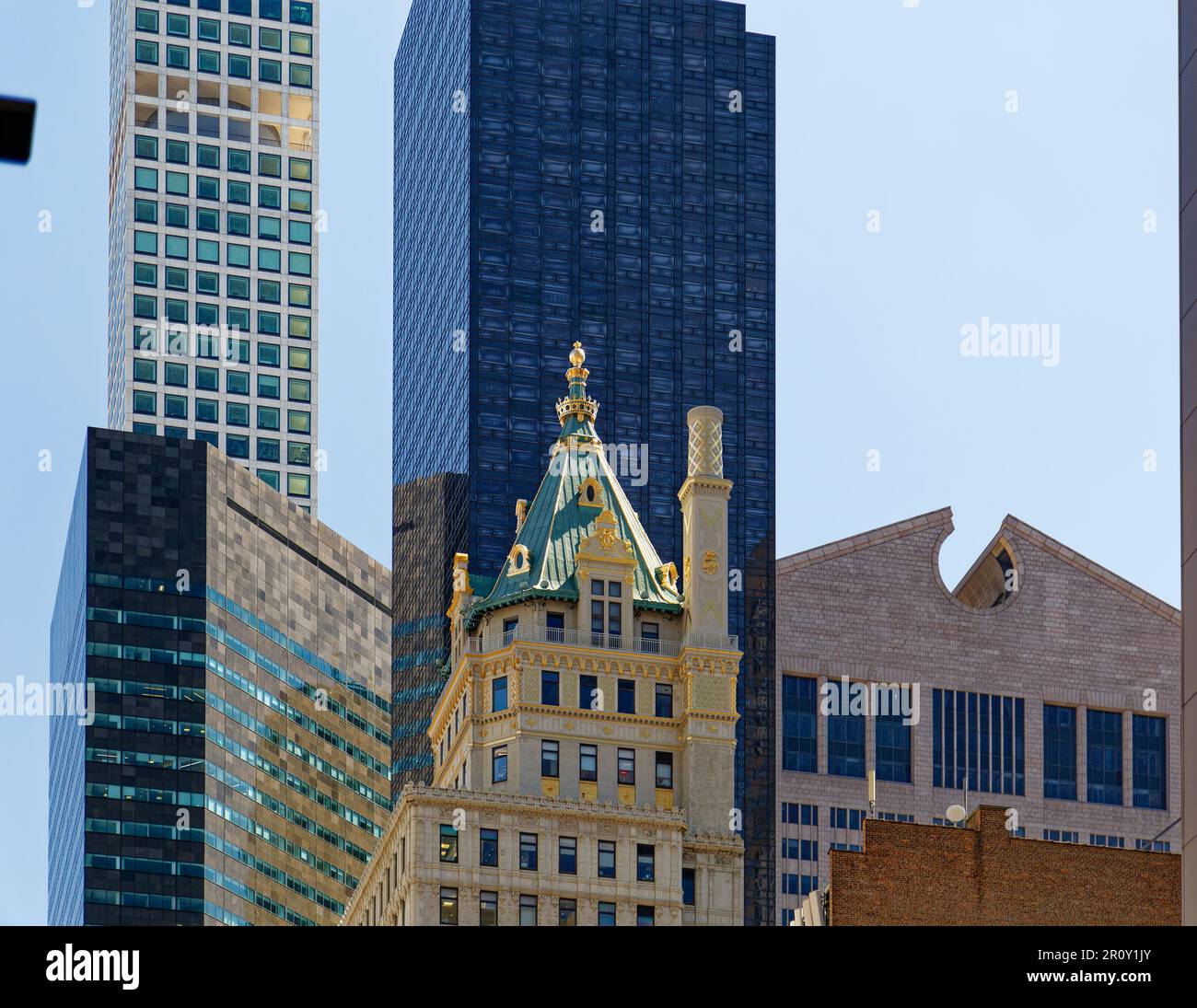 The Heckscher Building became known as the Crown Building because the ...