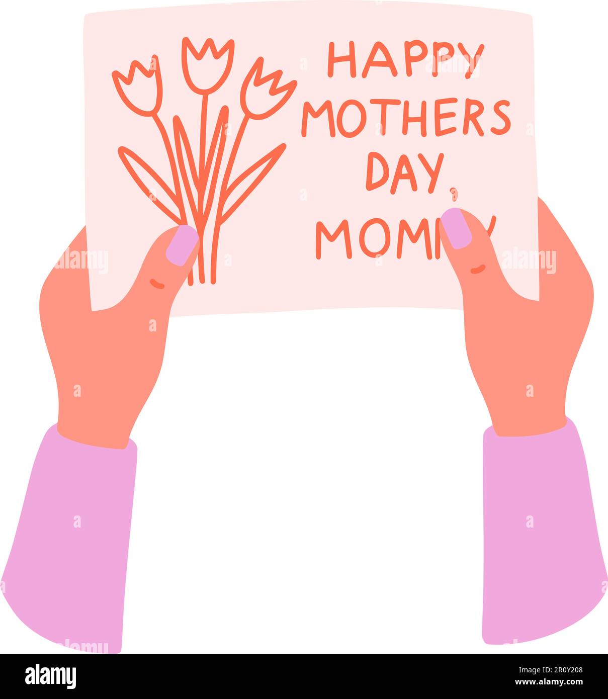 Mothers Day Card Clipart
