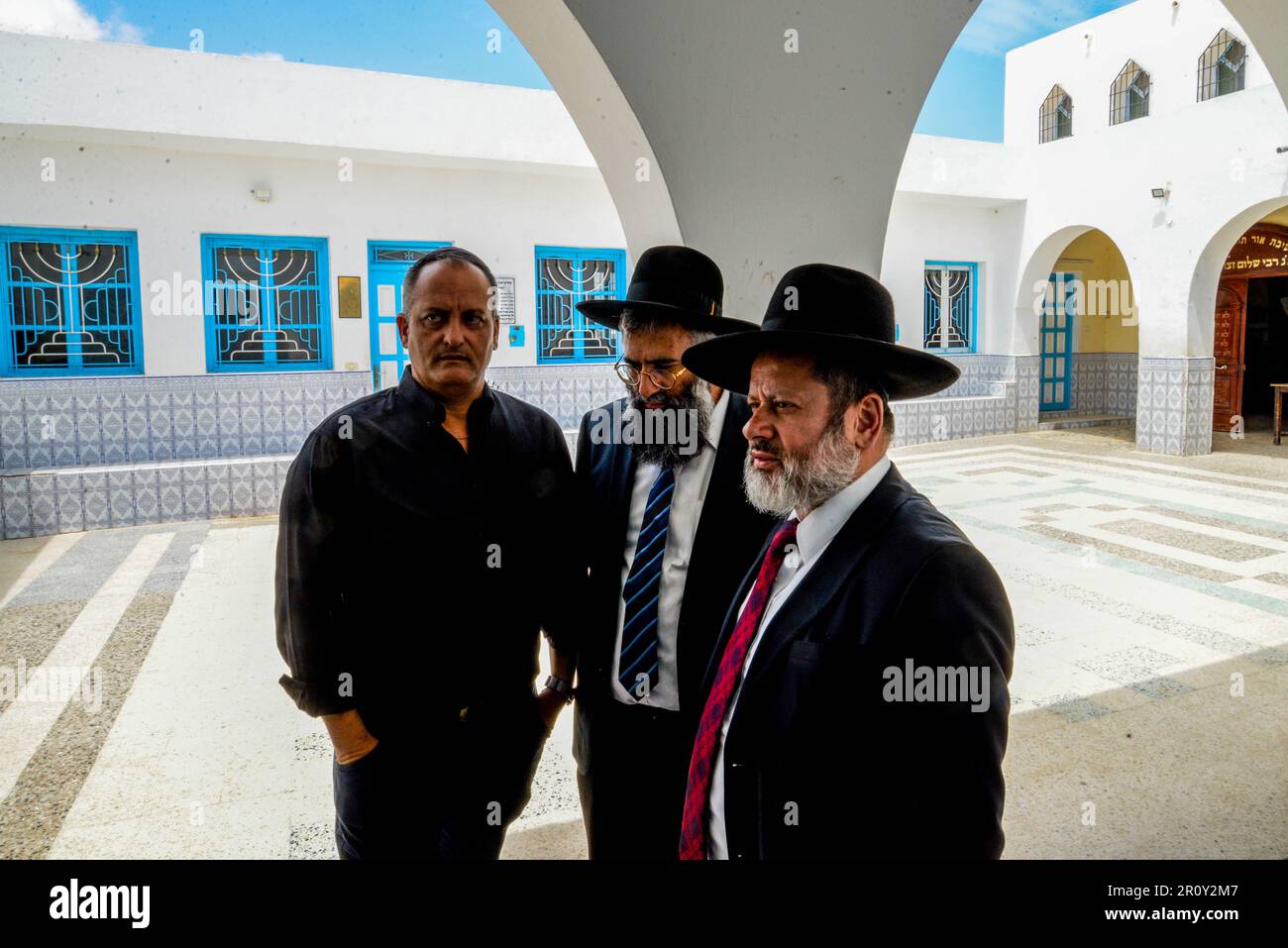 May 10, 2023: Djerba, Tunisia.10 May 2023. Members of the Jewish ...