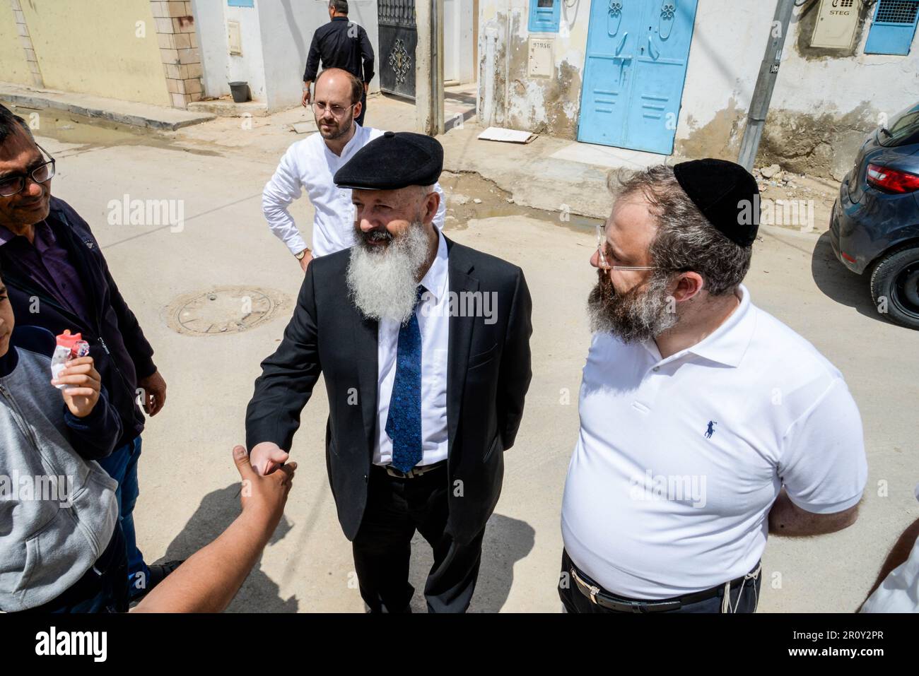 May 10, 2023: Djerba, Tunisia.10 May 2023. Members of the Jewish ...
