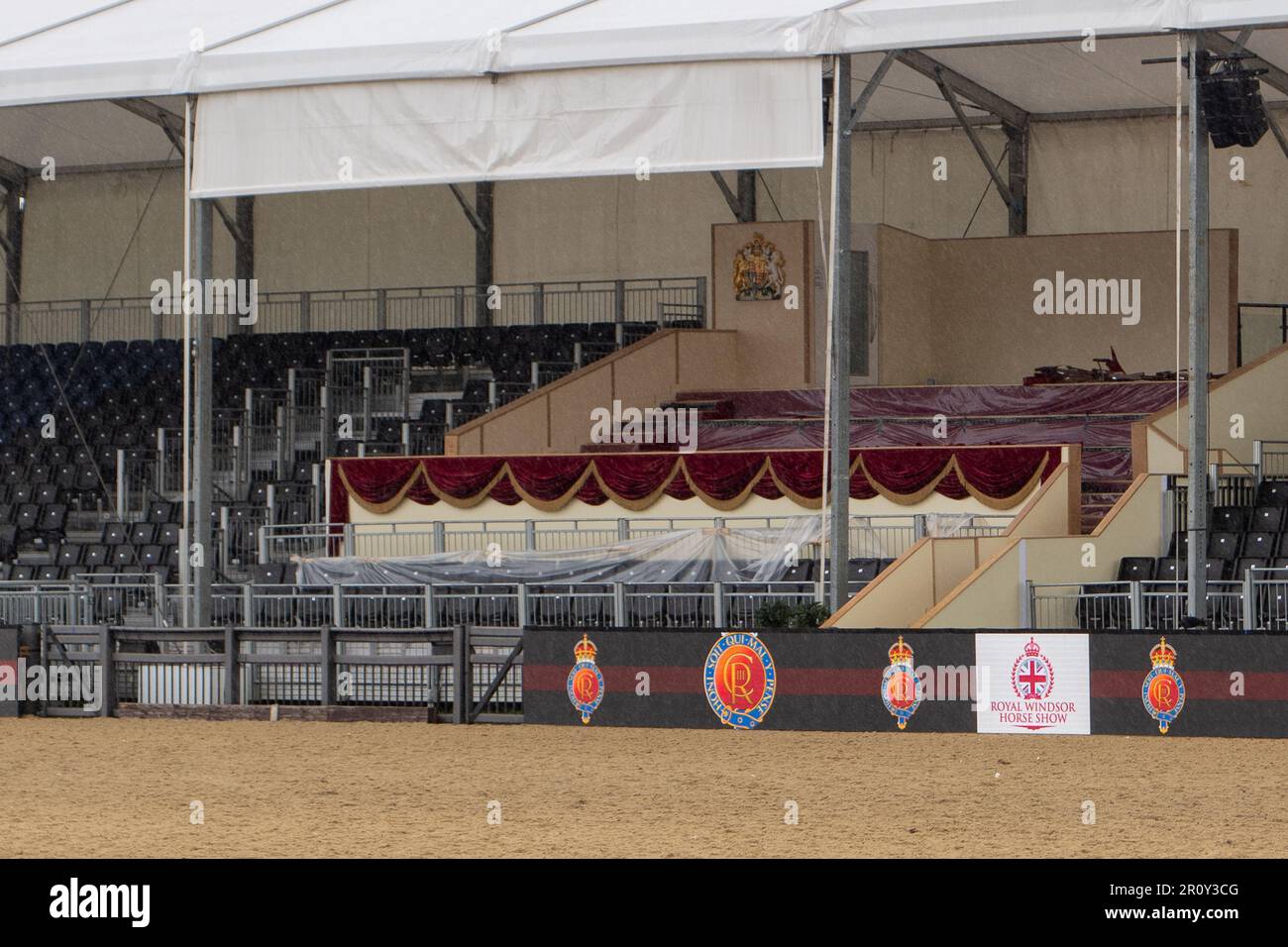 Windsor, Berkshire, UK. 10th May, 2023. The Royal Box. The 80th Royal ...