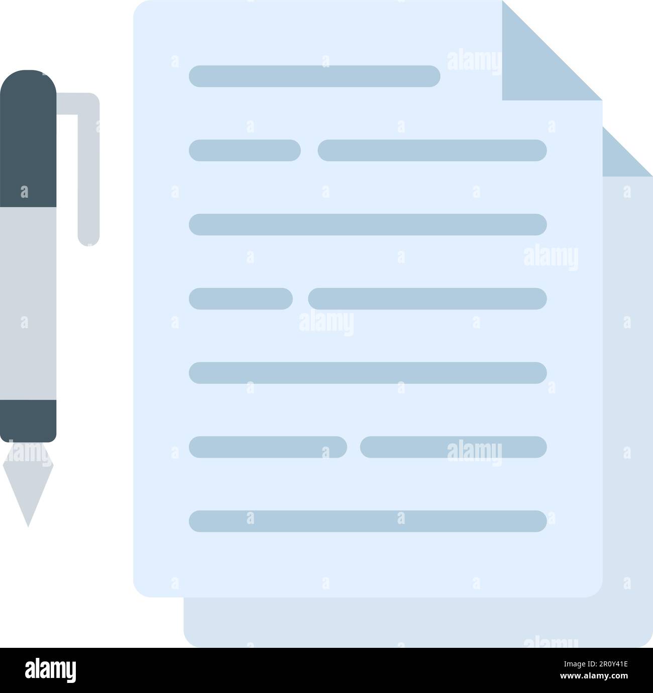 Articles Icon Vector Image Suitable For Mobile Apps Web Apps And Print Media Stock Vector