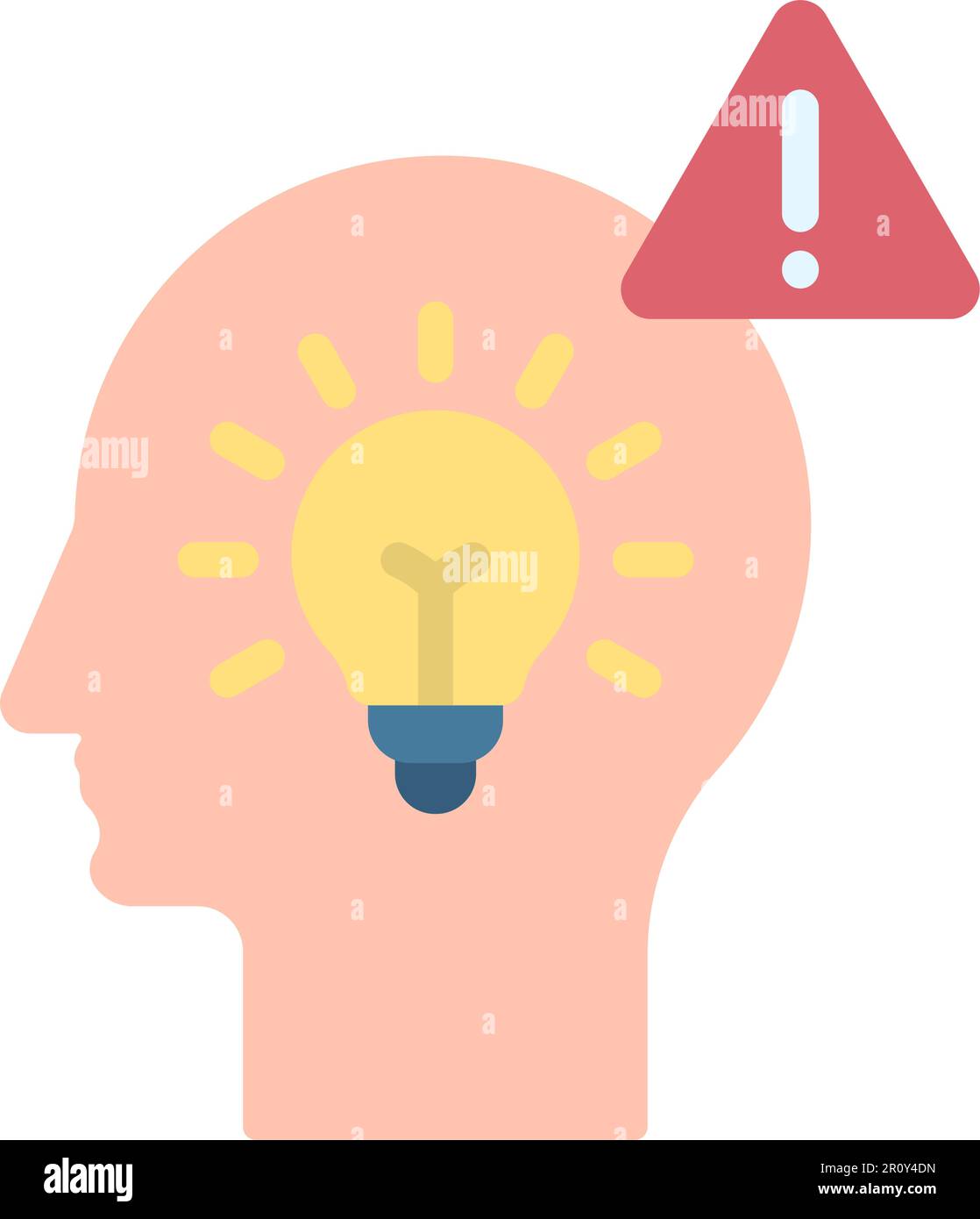 Bad Idea icon vector image. Suitable for mobile apps, web apps and ...