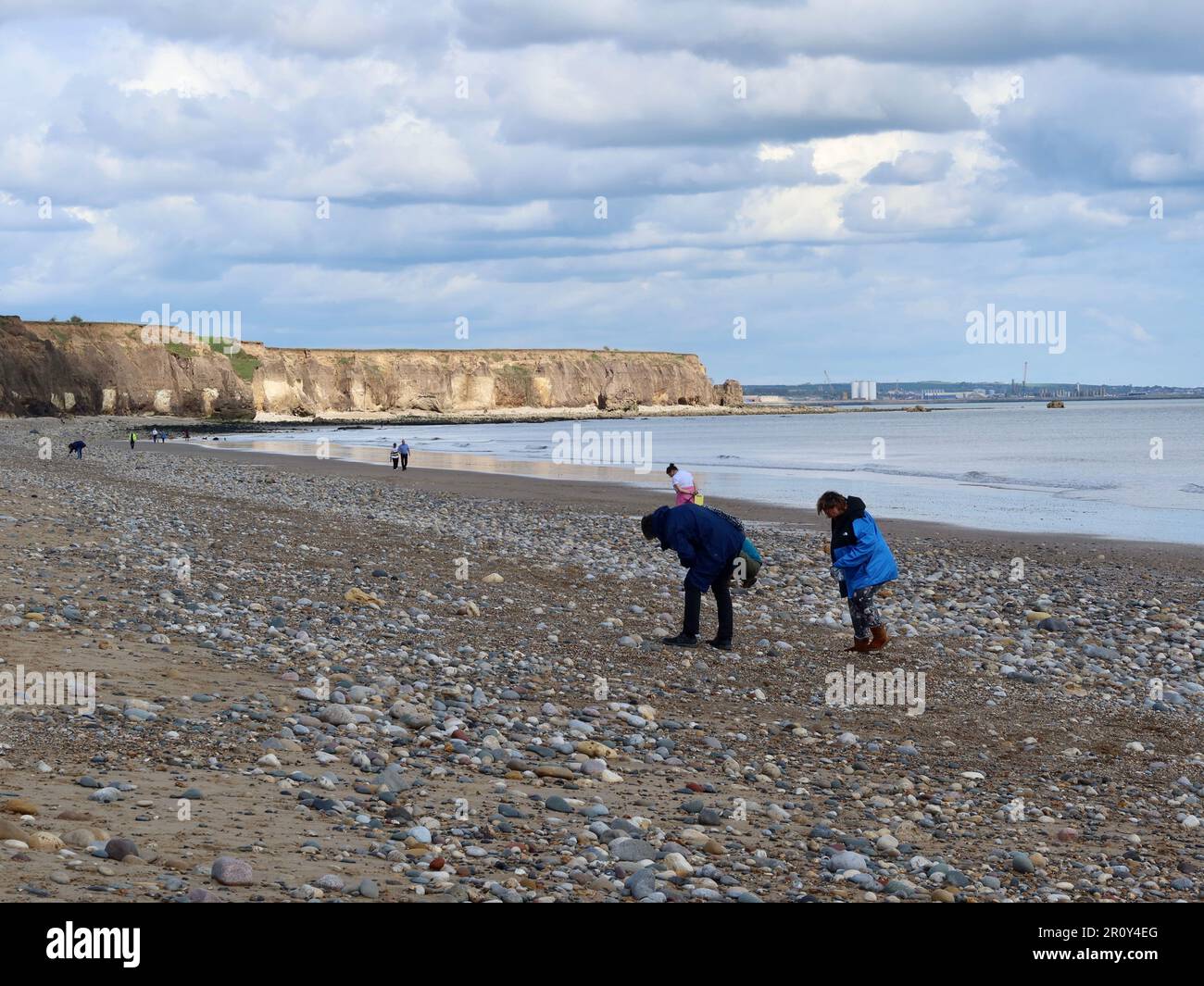 Seaham beach durham glass hi-res stock photography and images - Alamy
