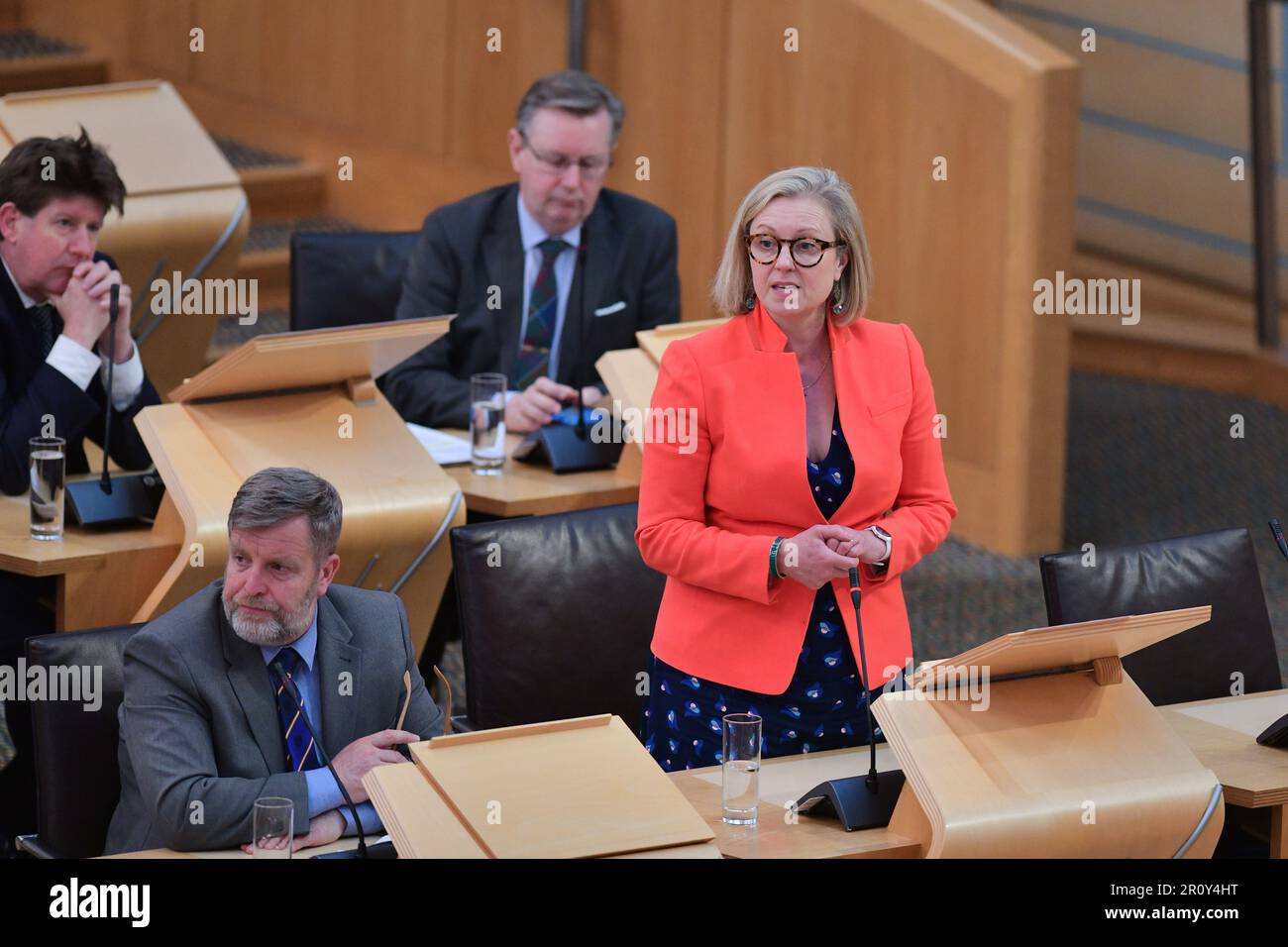 Edinburgh Scotland, UK 10 May 2023. Rachael Hamilton at the Scottish ...