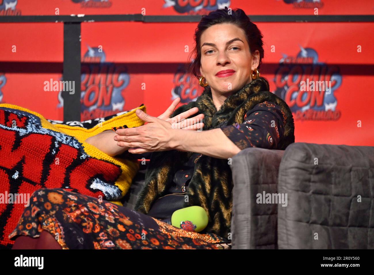 Natalia Tena auf der German Comic Con Spring Edition in der Messe ...