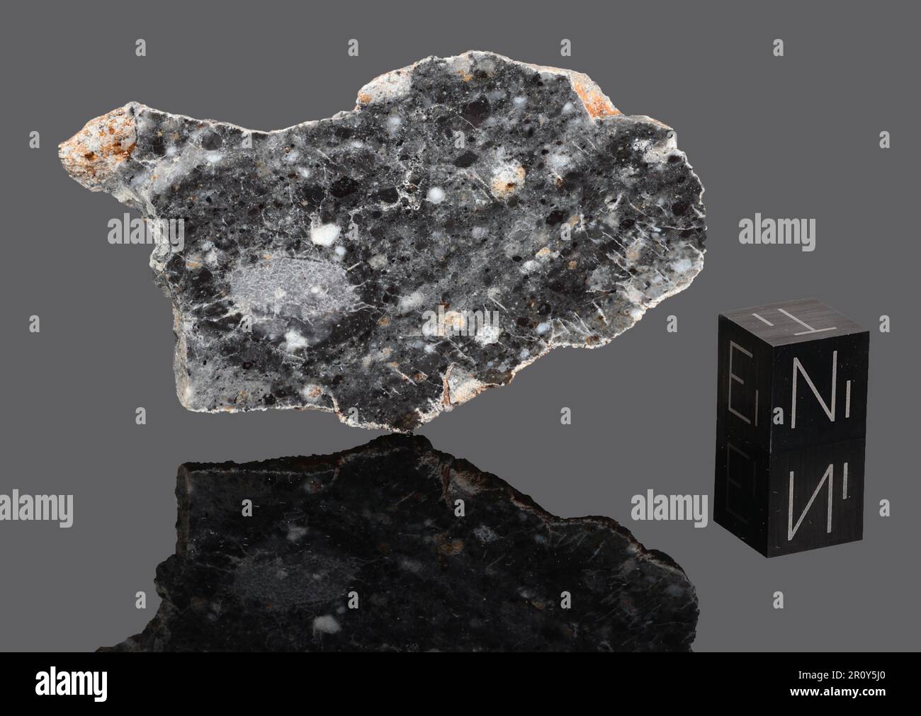 Bechar 003 - Found 2022, Bechar, Algeria, Africa. Lunar feldspathic ...