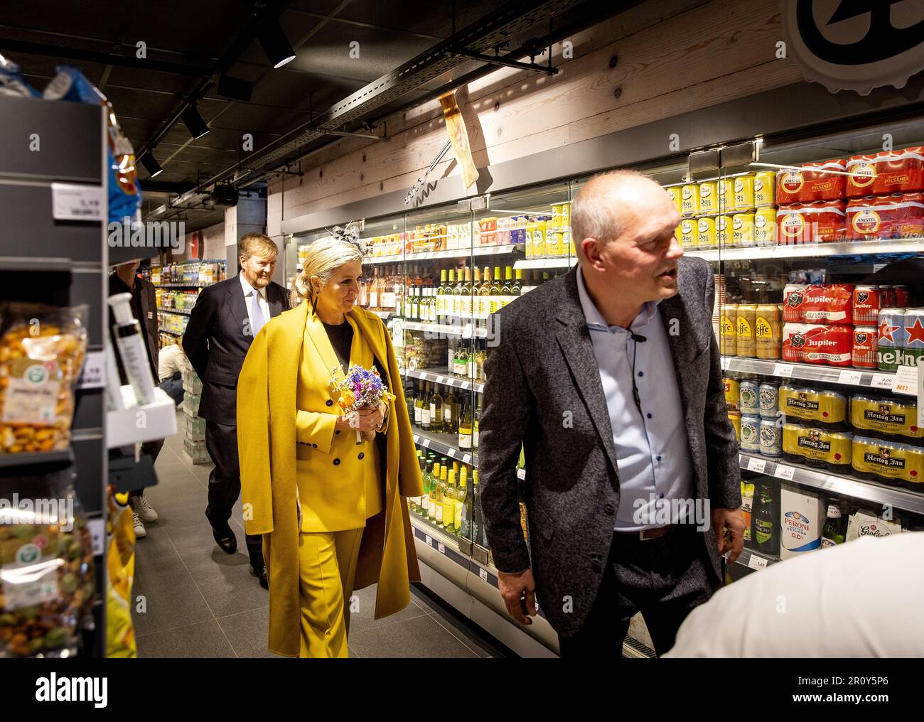 SCHIERMONNIKOOG - King Willem-Alexander and Queen Maxima visit the only ...