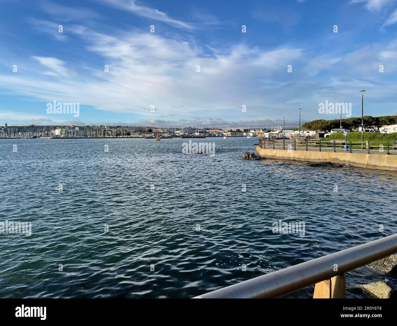 Plymouth docks aerial hi-res stock photography and images - Alamy