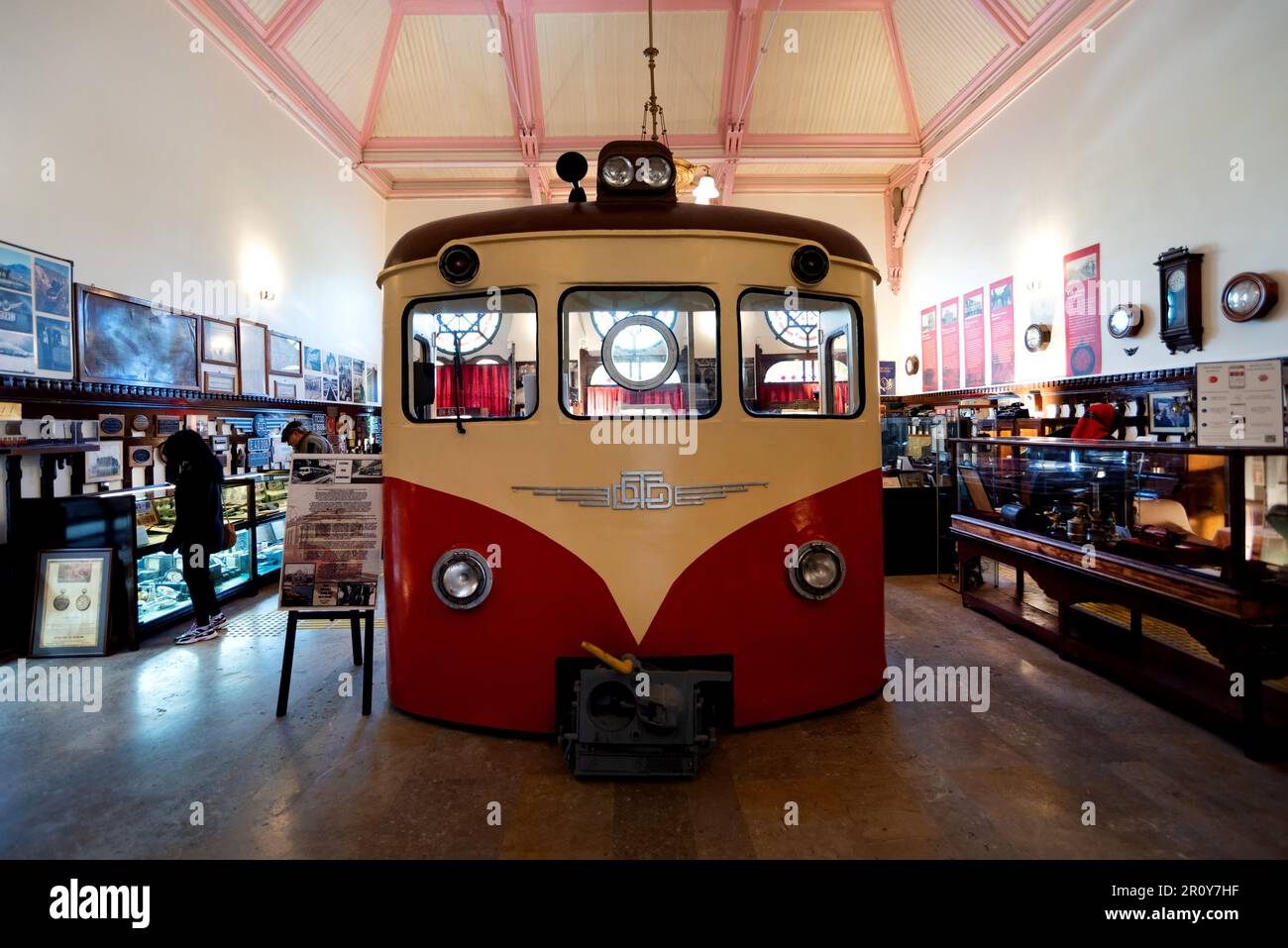 View of the Turkish Railways Museum Sirkeci train station, near the ...