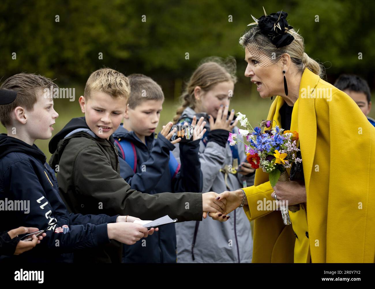 SCHIERMONNIKOG - Queen Maxima is welcomed at Partnership Van der Bijl ...