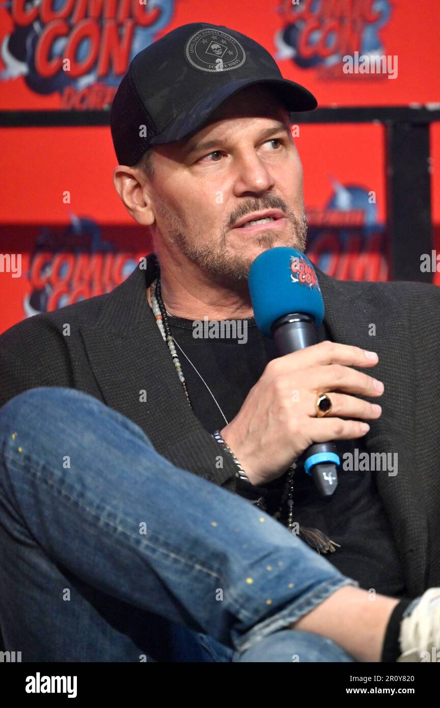 David Boreanaz auf der German Comic Con Spring Edition in der Messe ...