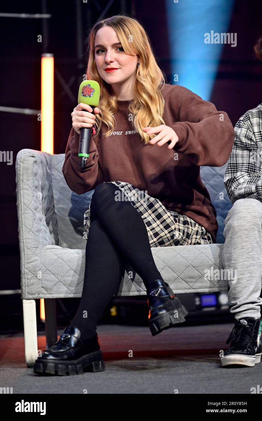 Mckenna Grace auf der German Comic Con Spring Edition in der Messe ...