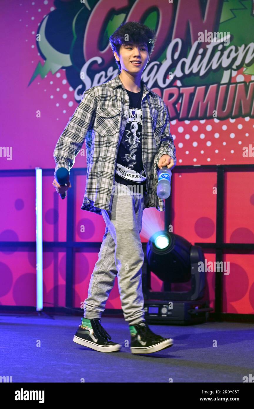 Logan Kim auf der German Comic Con Spring Edition in der Messe Dortmund ...