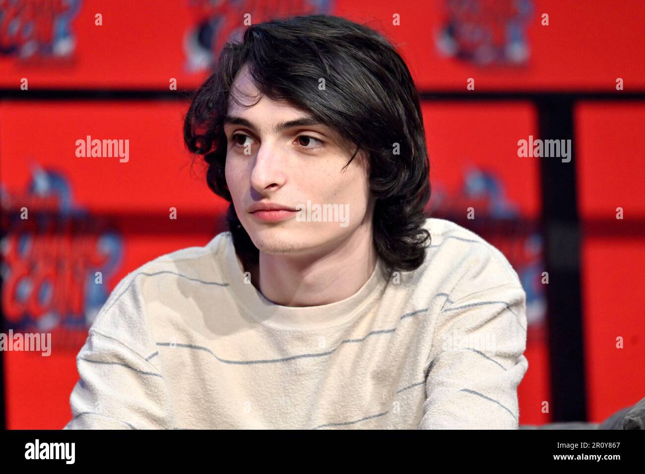 Finn Wolfhard auf der German Comic Con Spring Edition in der Messe ...