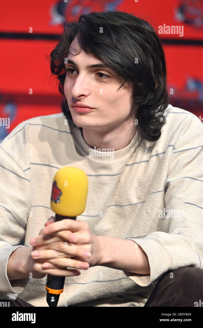 Finn Wolfhard auf der German Comic Con Spring Edition in der Messe ...