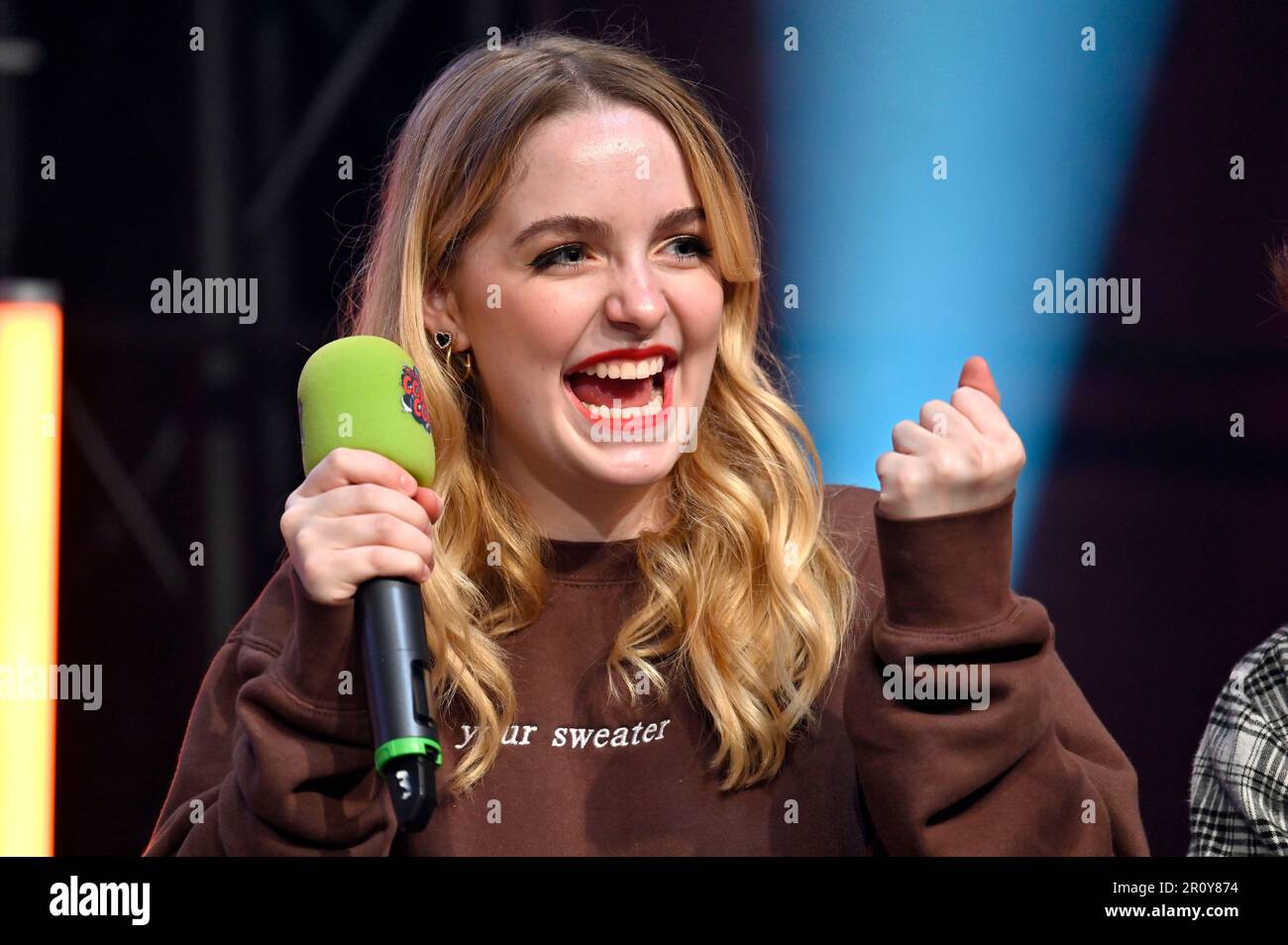 Mckenna Grace auf der German Comic Con Spring Edition in der Messe ...