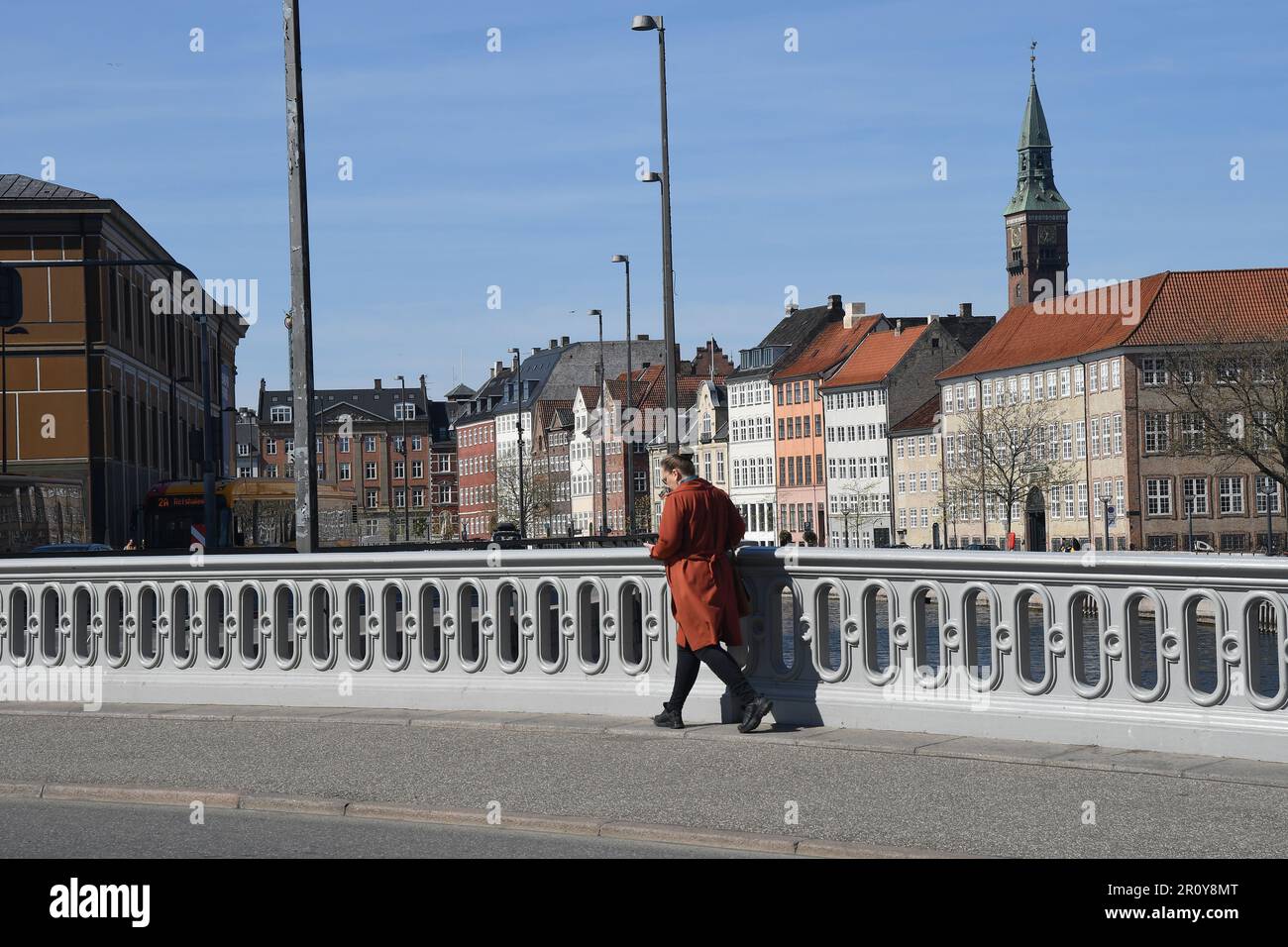 Copenhagen /Denmark/10 May 2023/Copenahgen canal view from hojbro ...