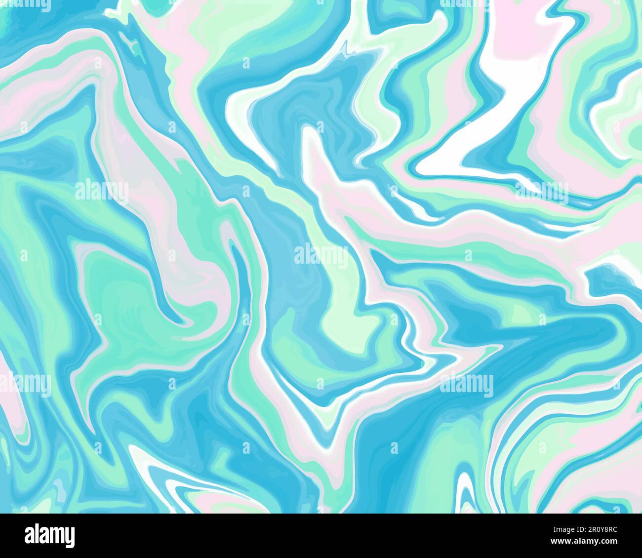 Abstract background with marble acrylic painting effect. Colorful ...