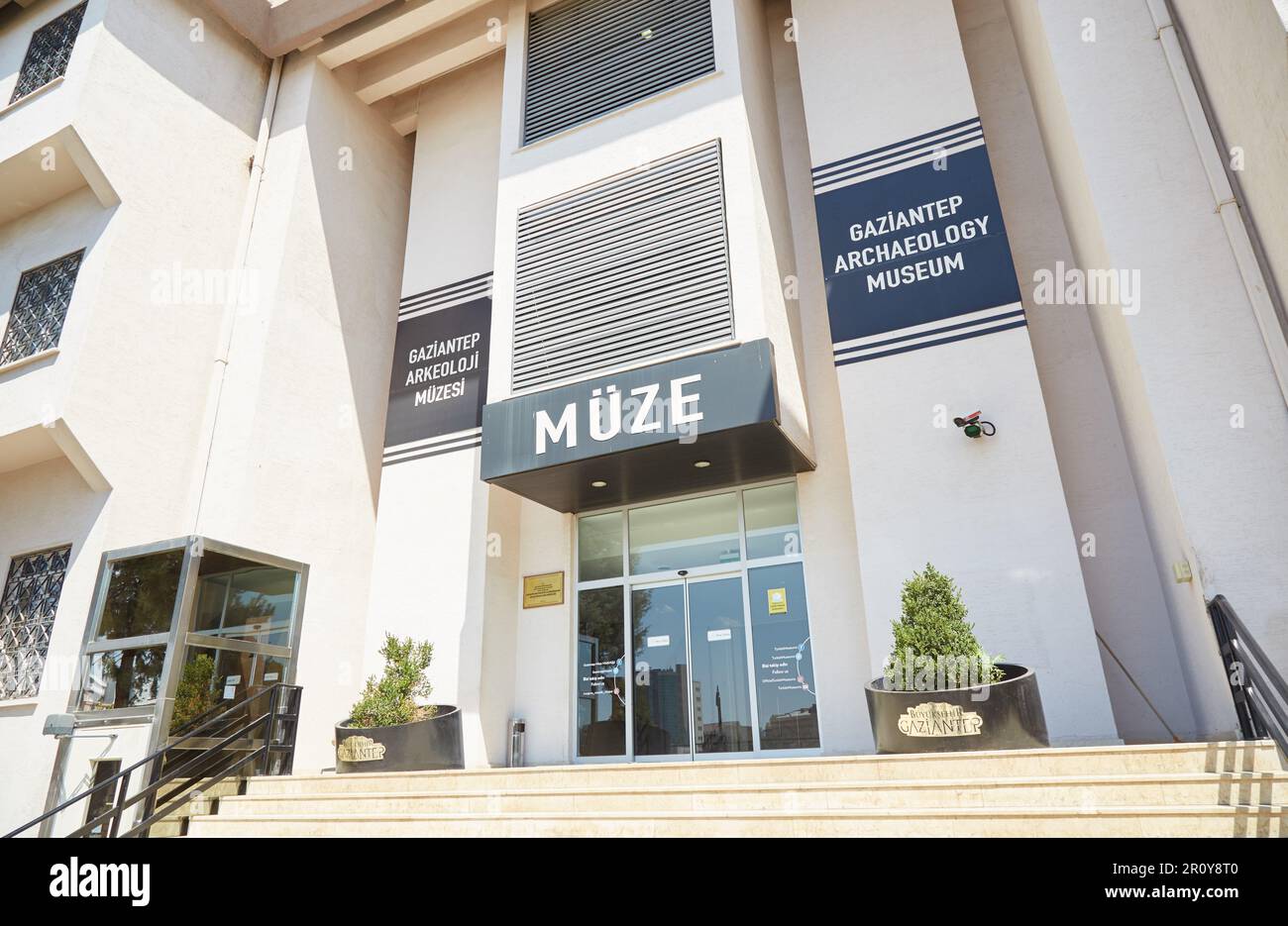 The Gaziantep Archaeology Museum in Antep, Southeast Turkey Stock Photo ...