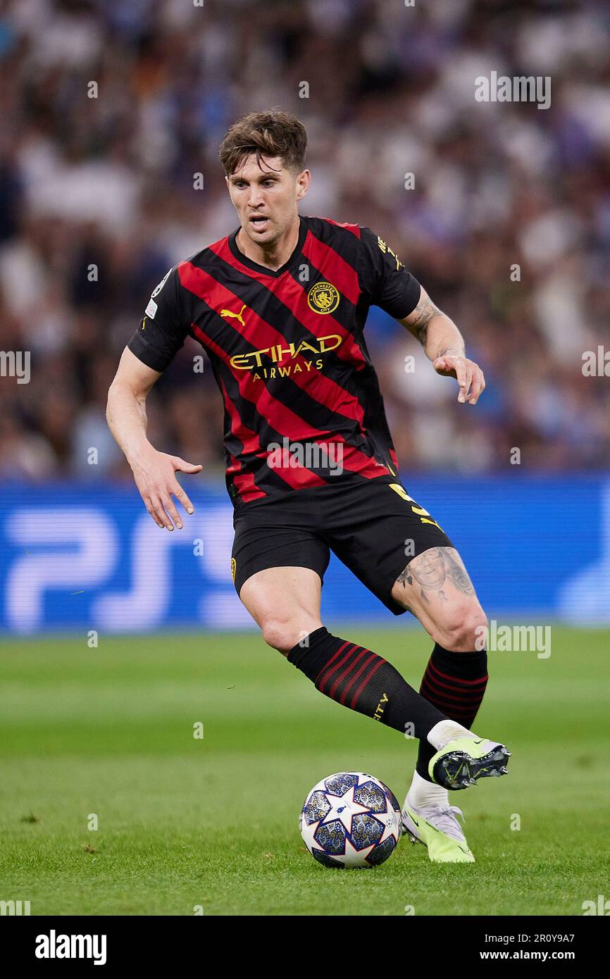 Madrid, Madrid, Spain. 9th May, 2023. John Stones of Manchester City FC ...