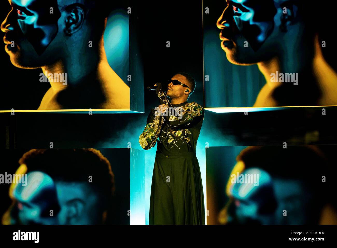 Tvorchi of Ukraine performs during dress rehearsals at the Eurovision ...