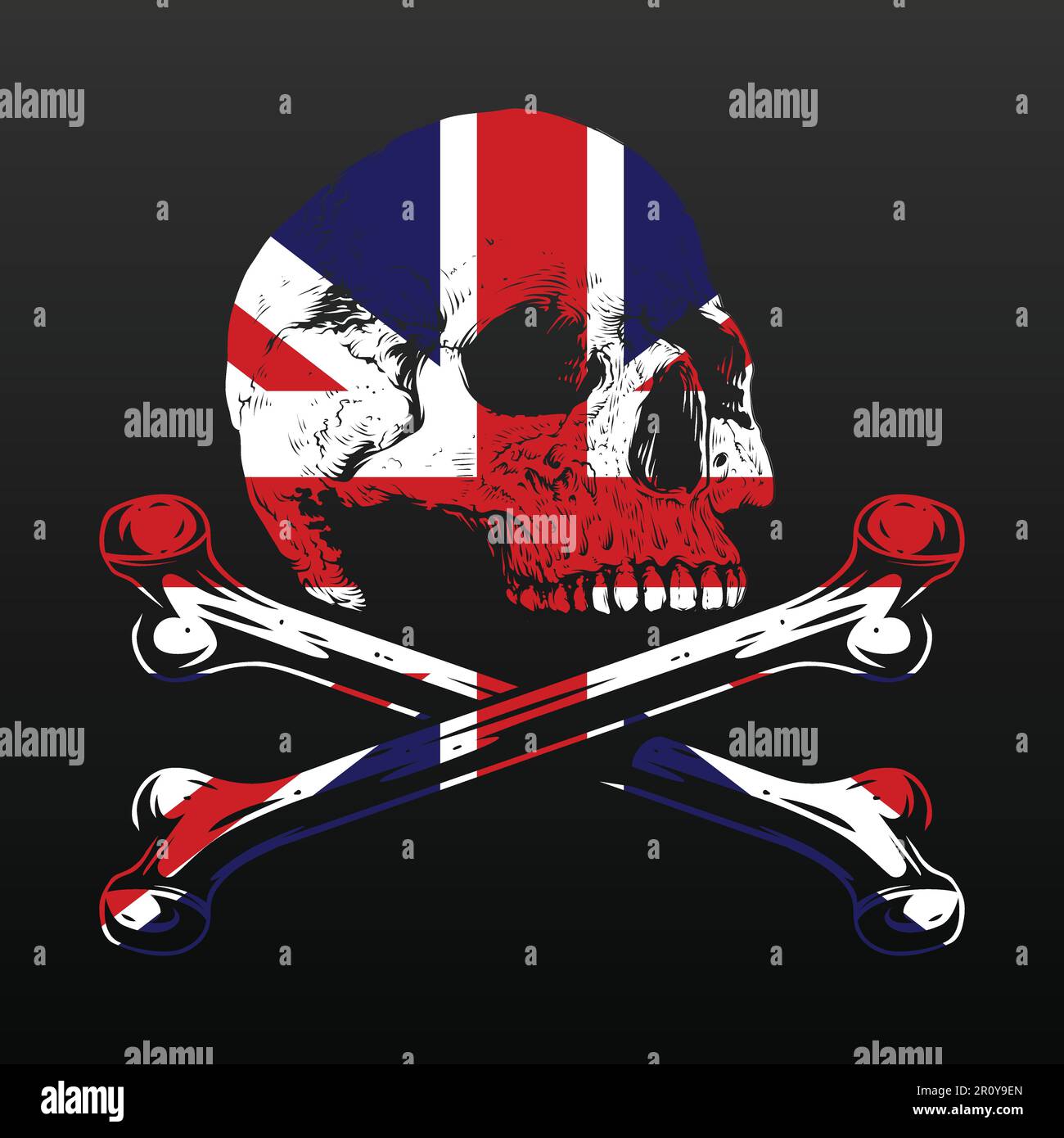 Kingdom skeleton Stock Vector Images - Alamy