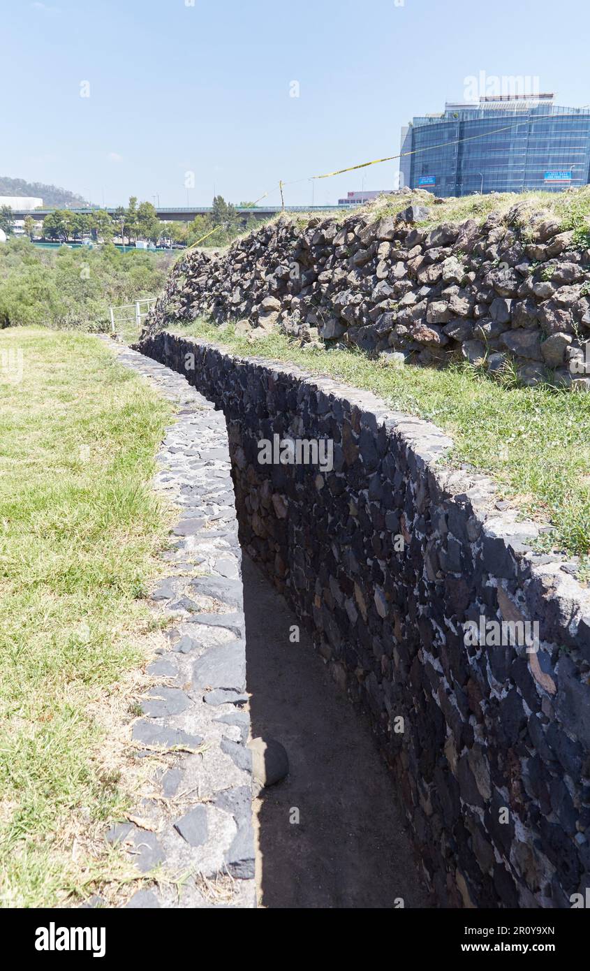The Circular Pyramid of Cuicuilco to the South of Mexico City Predates ...