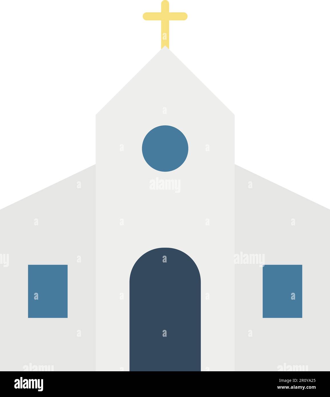 Church icon vector image. Suitable for mobile apps, web apps and print ...