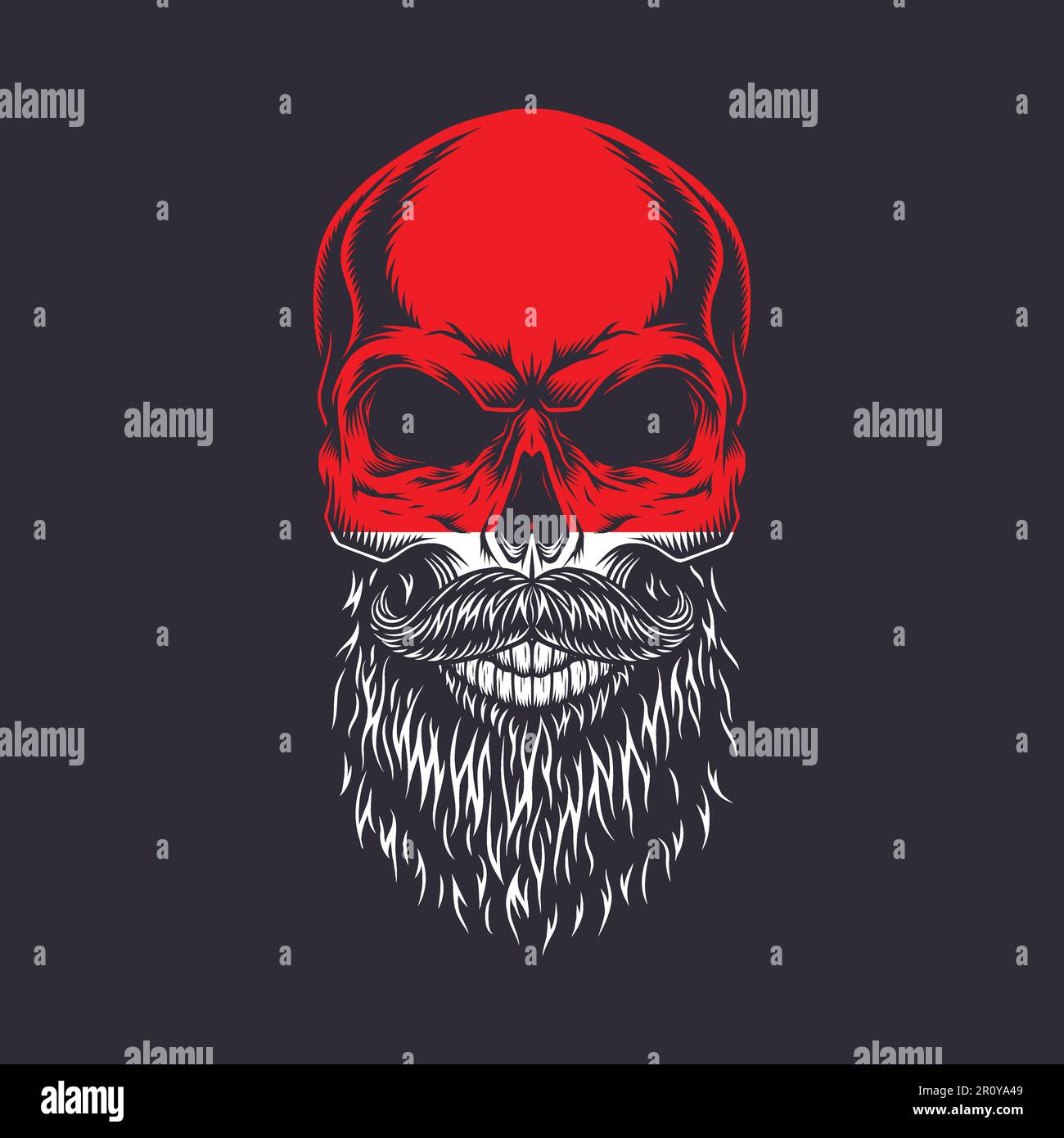 Indonesia skull Stock Vector Images - Alamy