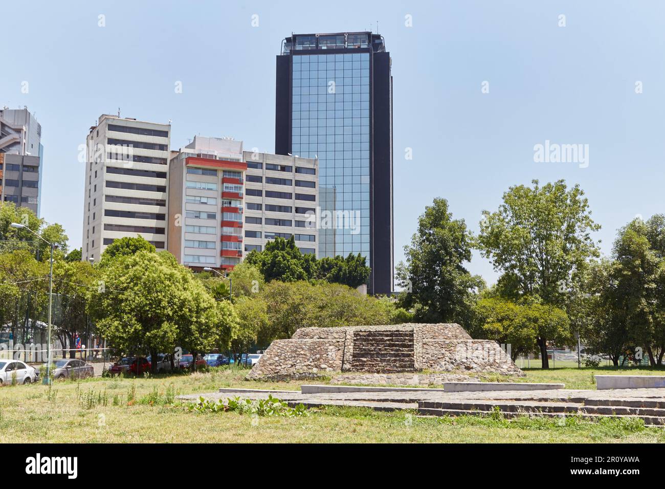 The Circular Pyramid of Cuicuilco to the South of Mexico City Predates ...