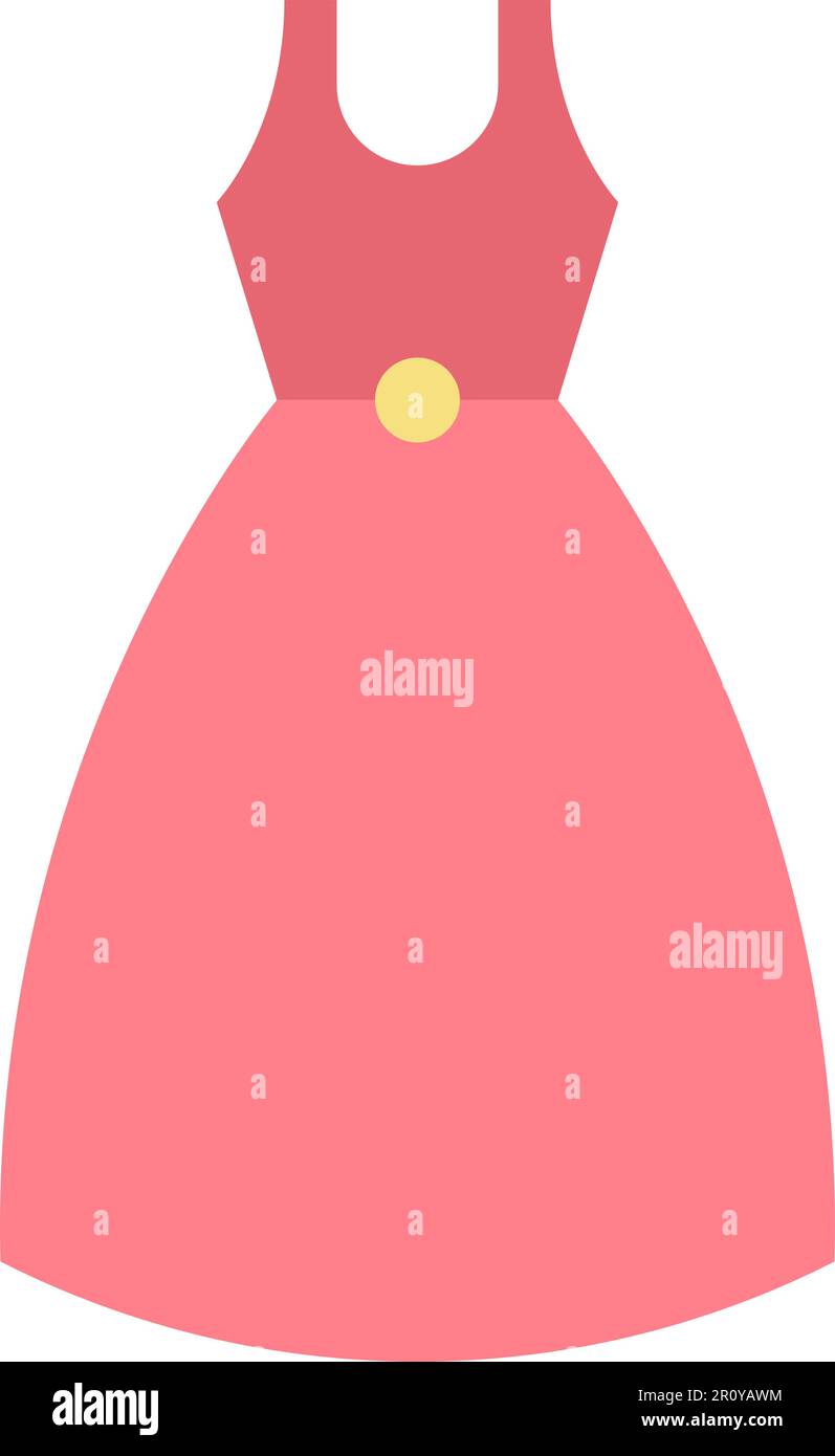 Cocktail Dress icon vector image. Suitable for mobile apps, web apps ...