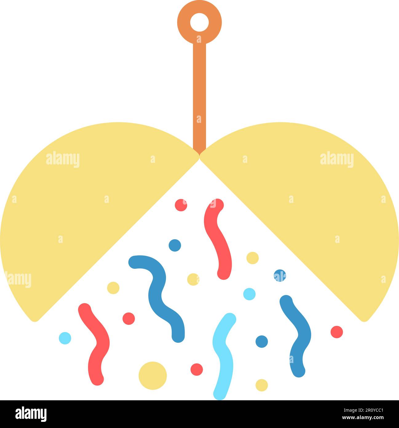 Confetti Ball icon vector image. Suitable for mobile apps, web apps and ...