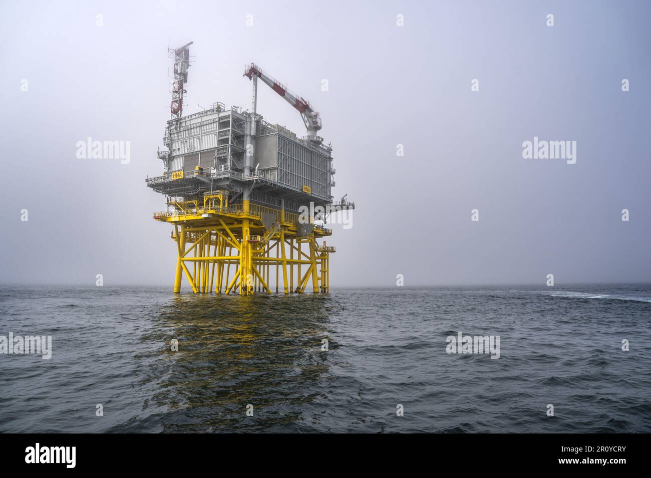 NORTH SEA - 10/05/2023, Substation (socket) for offshore wind farms ...